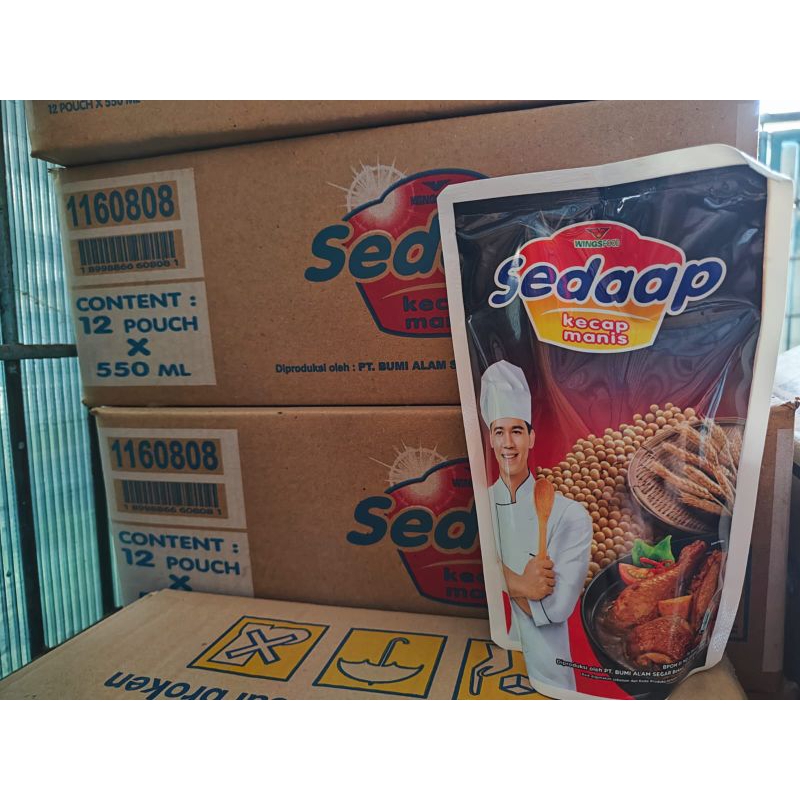 Jual KECAP SEDAAP SEDAP 520 ML PER DUS ISI 12 PCS | Shopee Indonesia