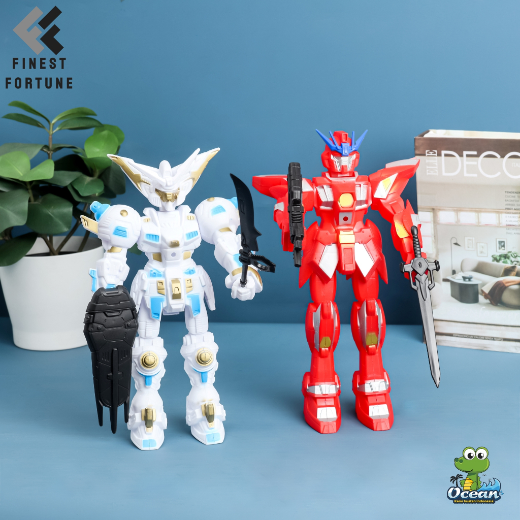 Jual MAINAN ROBOT GUNDAM ANAK (OCEAN TOY) | Shopee Indonesia