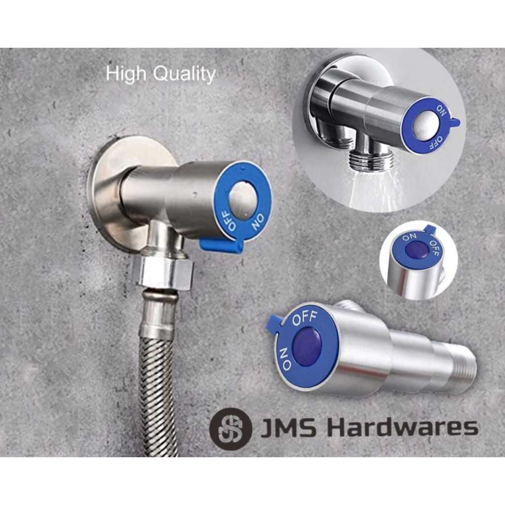 Jual Stop kran shower stainless ysk/stop kran air/single stop kran wc ...
