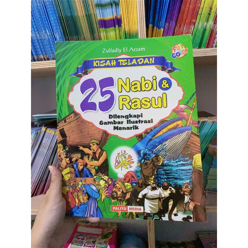 Jual Buku kisah teladan 25 Nabi dan Rasul PM full color | Shopee Indonesia