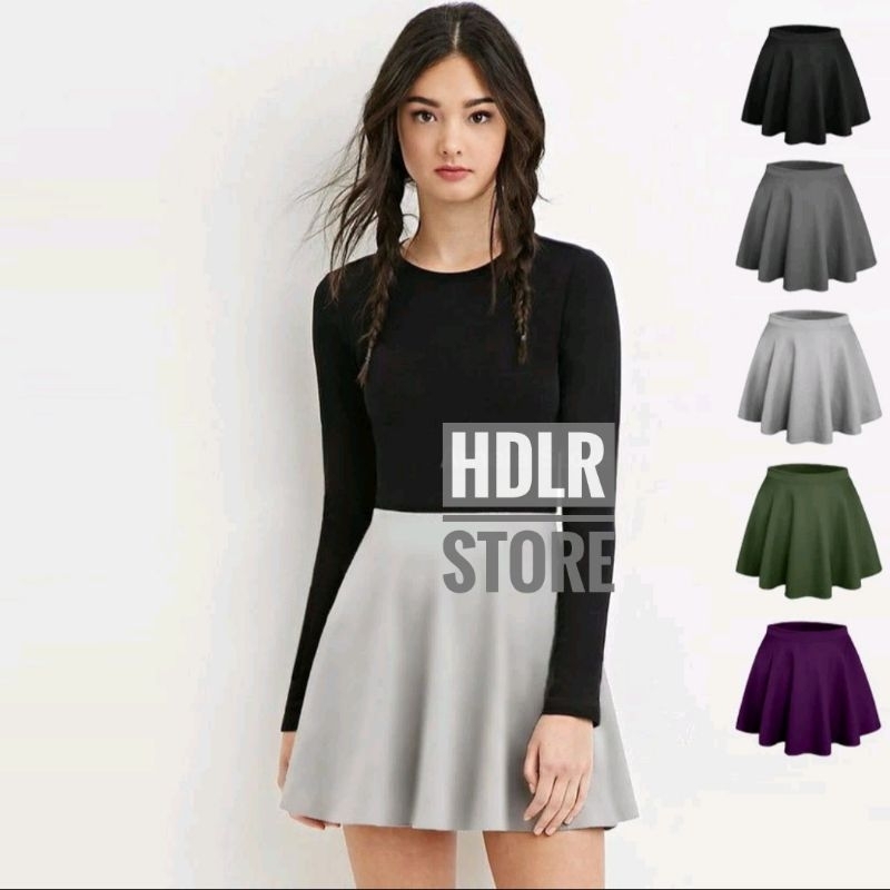 Jual HDLR Rok Korean Style Rok Pendek Korea Rok Mini Skirt | Shopee ...