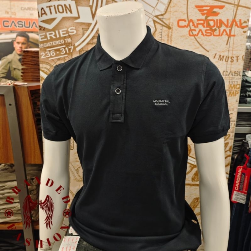 Jual CARDINAL CASUAL KAOS WANGKI LENGAN PENDEK EAPAR00197P 01A HITAM ...