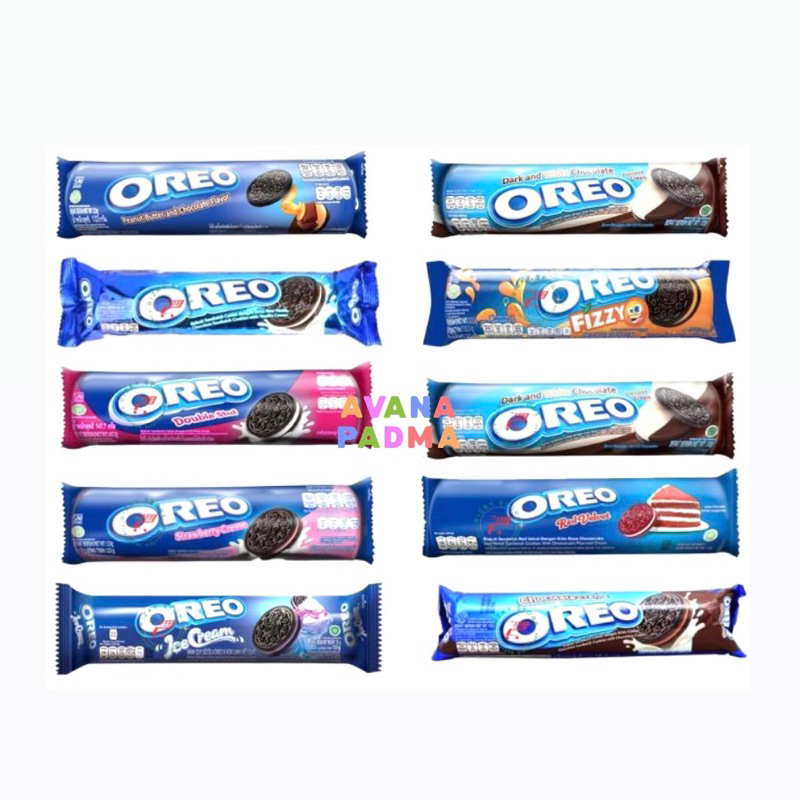 Jual Oreo (8 Varian Rasa) (119,6g) | Shopee Indonesia
