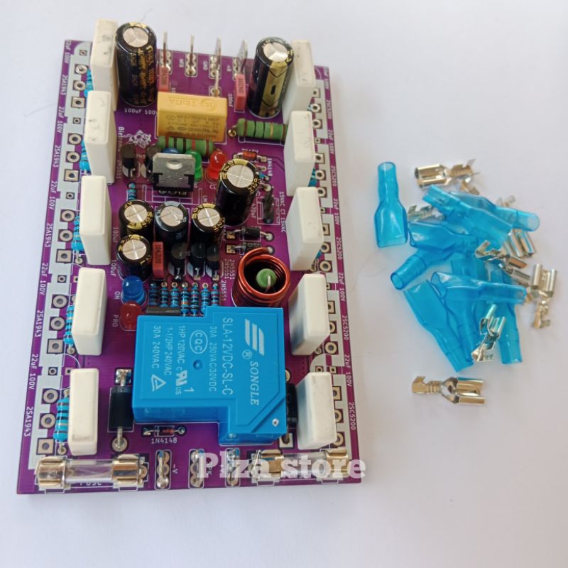 Jual Pcb transistor final 5 set toshiba lengkap protector led signal ...