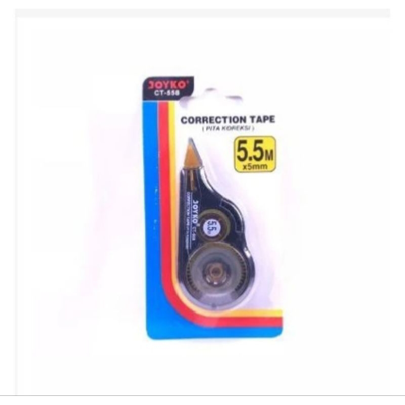 Jual Correction Tape Joyko CT-522/12m ( 1pcs ) | Shopee Indonesia