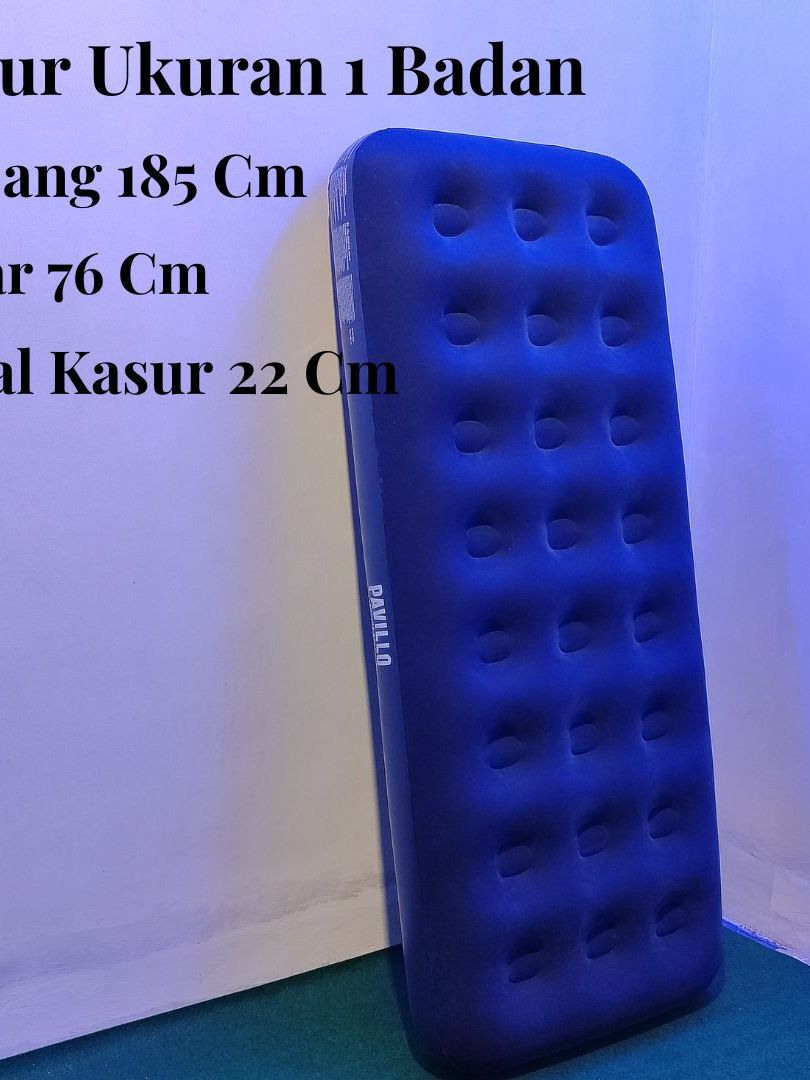 Jual SINGGLE BESTWAY 67000 KASUR ANGIN POMPA MATRAS TIUP PANJANG 185 CM ...