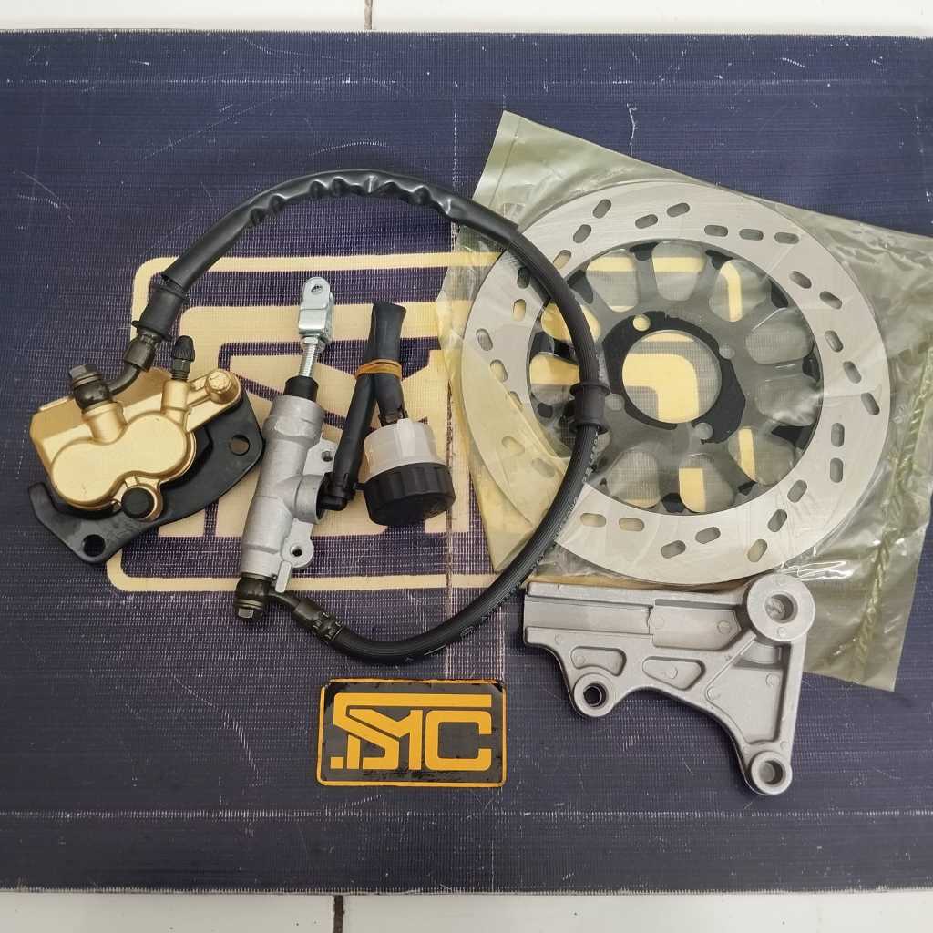 Jual Paket Master Rem Cakram Assy Belakang Suzuki Satria 120 Lama R 2t 2tak Hiu Lumba | Shopee ...