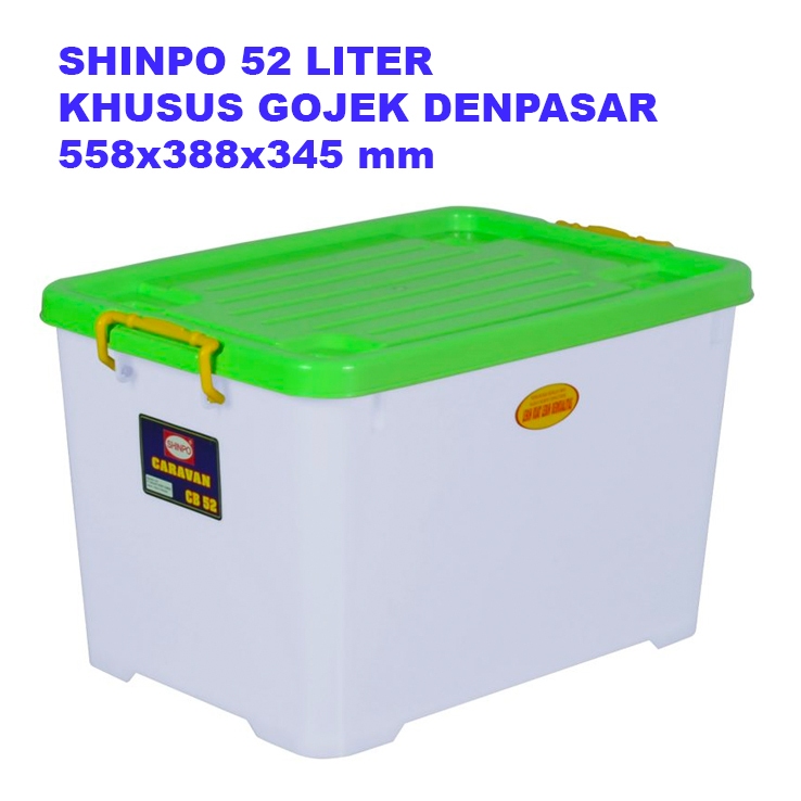 Jual SHINPO 52 LITER DENPASAR BOX CONTAINER | Shopee Indonesia