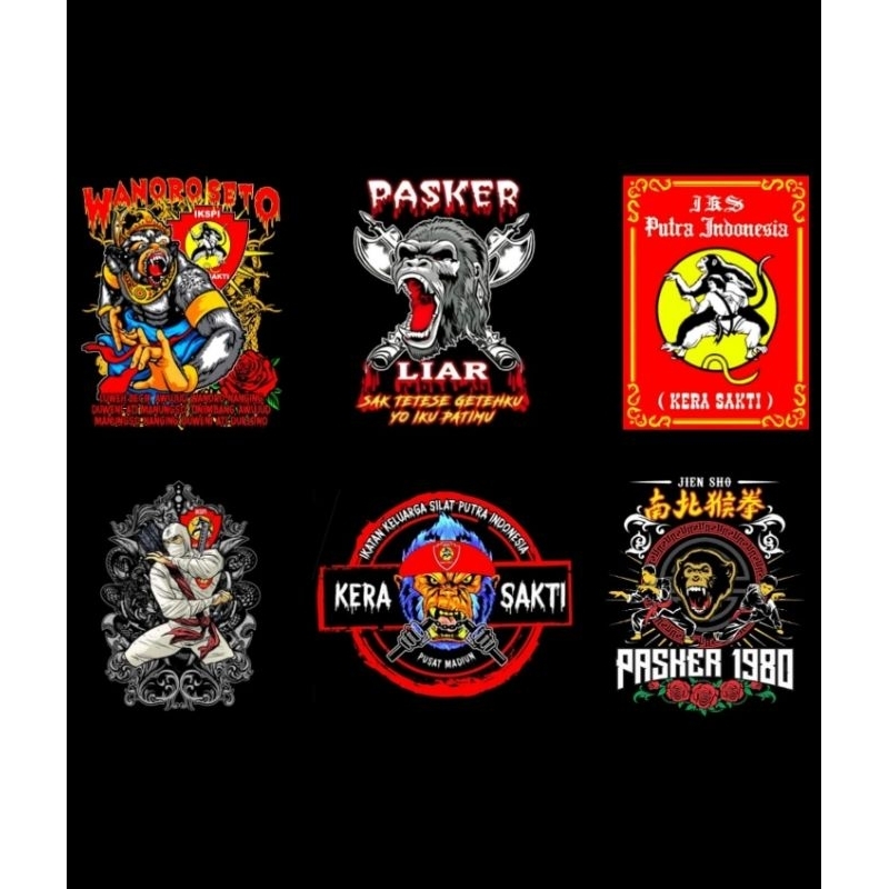 Jual Sticker IKSPI Kera Sakti 6pcs | Shopee Indonesia