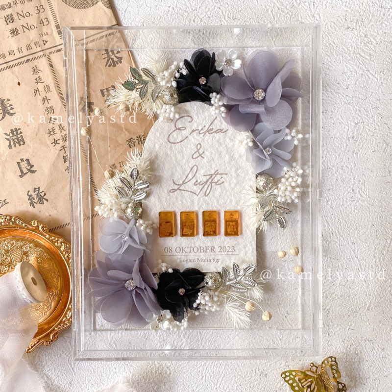 Jual Mahar Arula Mahar Akrilik Bingkai Mahar Mahar Nikah Mahar