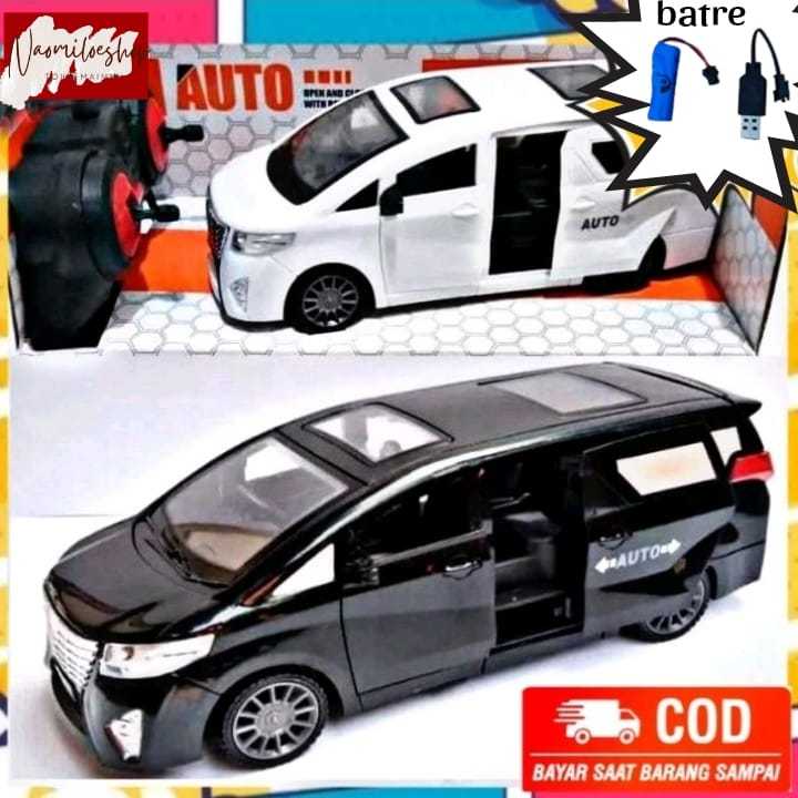 Jual Mainan Mobil Alphard Mobil Remote Control Alphard Bisa Buka Tutup ...