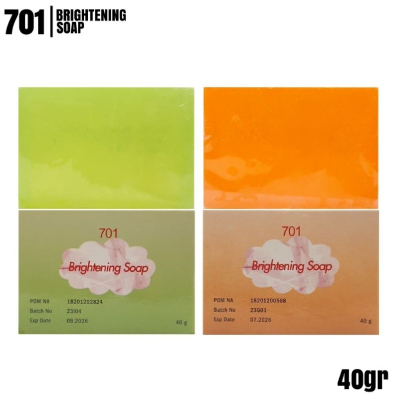 Jual 701 Brightening Soap / Sabun 701 Brightening 40gr (Satuan ...