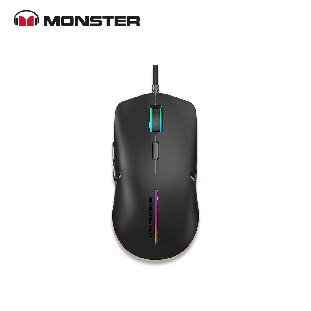 Jual Monster KMH5 Wired Kabel USB Mouse Gaming Optical Laptop Komputer ...