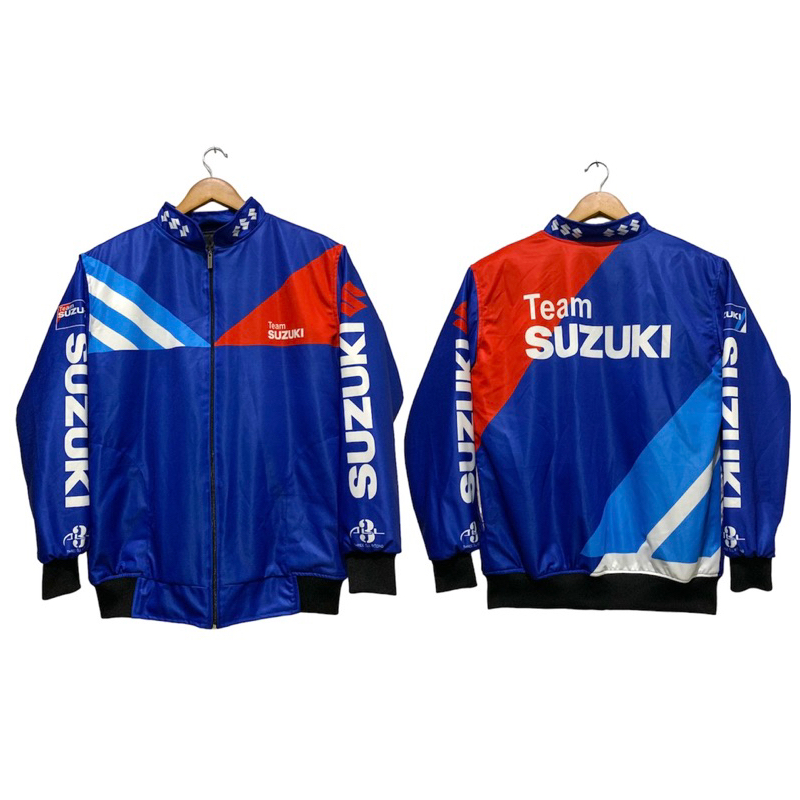 Jual JAKET RACING TEAM SUZUKI JAKET NASCAR VINTAGE JAKET MOTOR JAKET ...