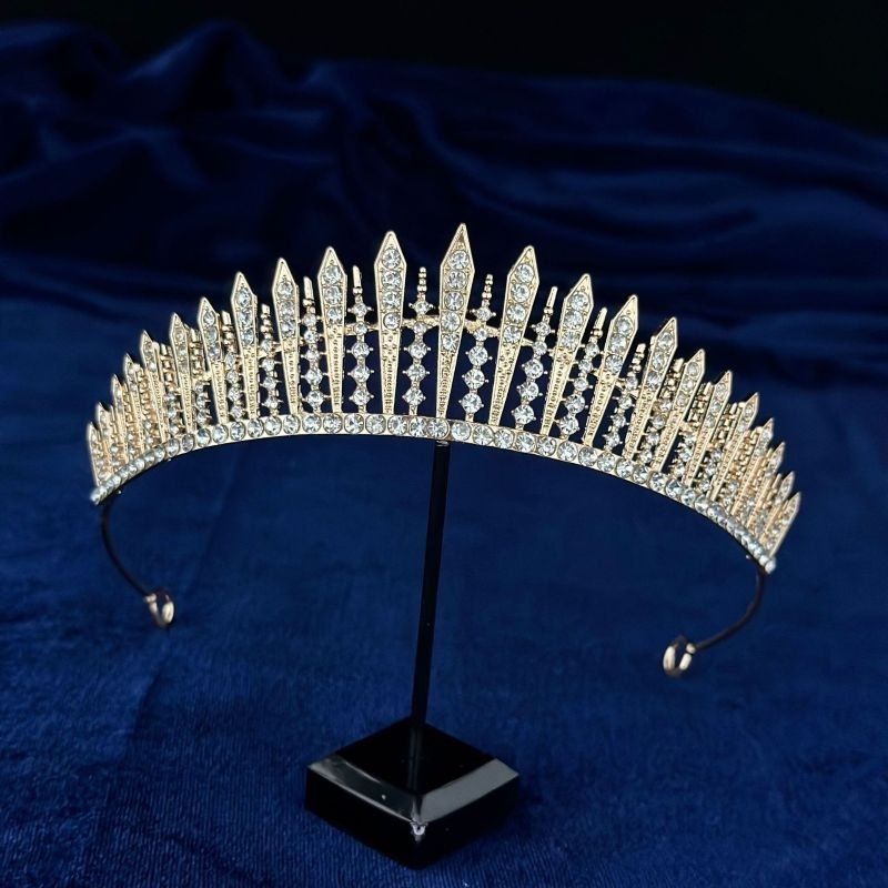 Jual Glory Crown - Mahkota Wisuda Simple Silver & Gold - Mahkota Akad ...