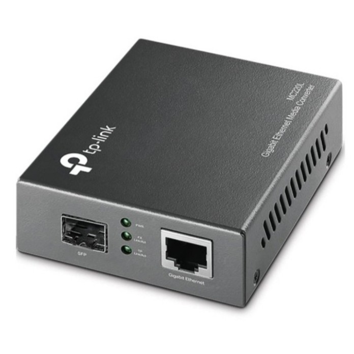 Jual Media Converter TP-LINK MC220L Gigabit SFP | Shopee Indonesia