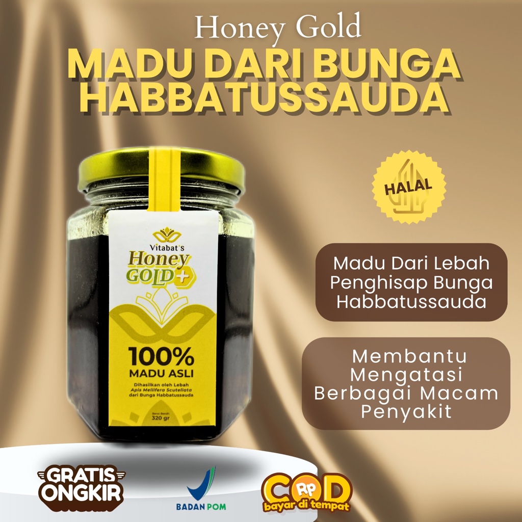 Jual Madu Honey Gold Import Atasi Sakit Lambung Mengaja Stamina dan ...