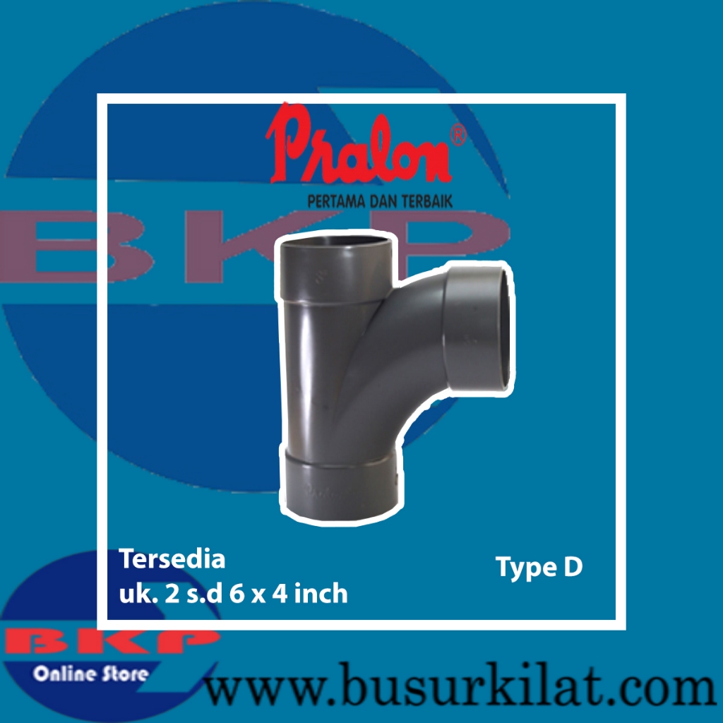 Jual Tee Way 4 X 3 Inch Pvc Pralon D / Ty (Y Branch) Pvc 90 Derajat Pvc ...