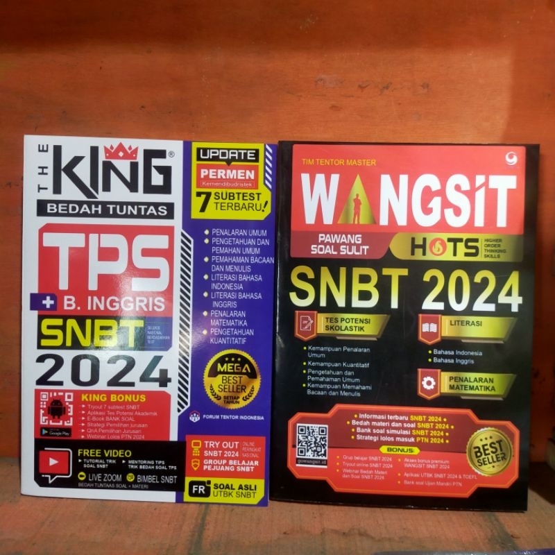 Jual BUKU THE KING SNBT 2024 / WANGSIT HOTS SNBT 2024 | Shopee Indonesia