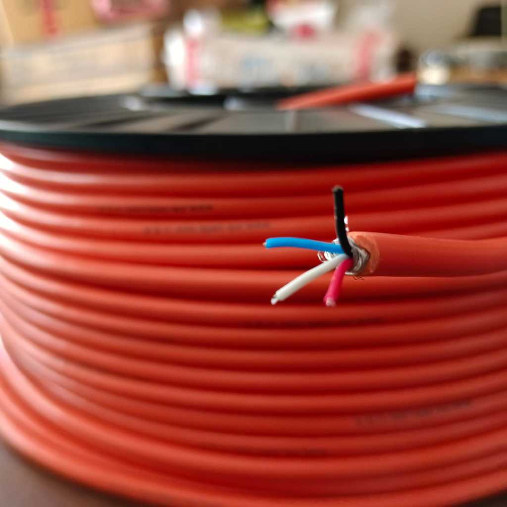 Jual Kabel Loadcell Timbangan 4 Core Orange Kabel Timbangan Sapi ...
