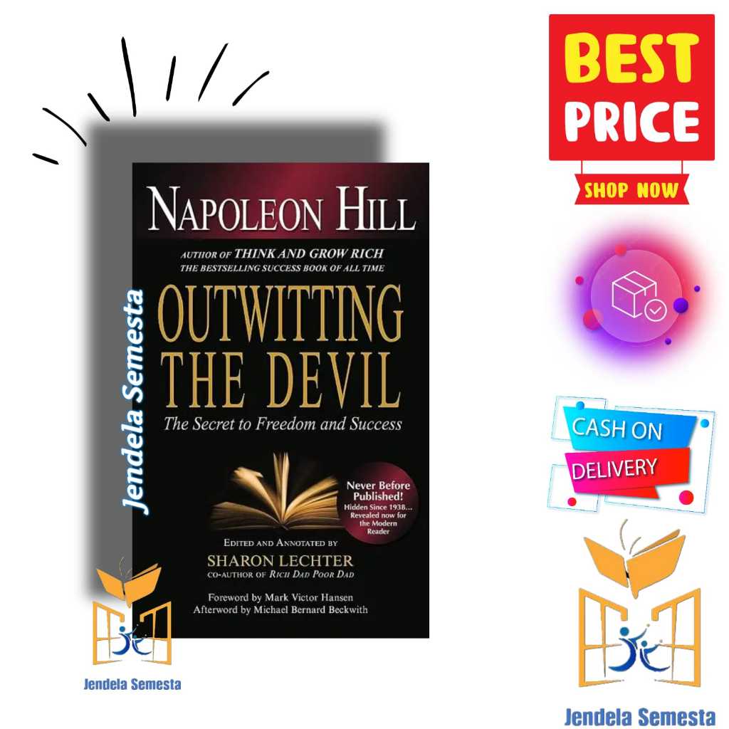 Jual Outwitting the Devil: The Secret to Freedom and Success by Napoleon Hill (English Version ...