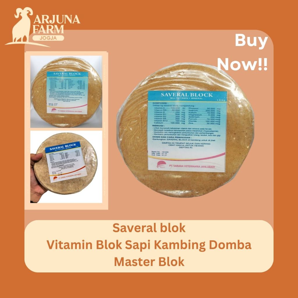 Jual Saveral Blok Mineral Untuk Pertumbuhan Kambing | Shopee Indonesia