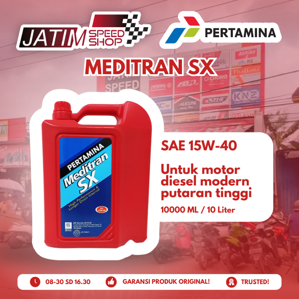 Jual Oli Pertamina Meditran SX 15W-40 10000ML/10LT | Shopee Indonesia