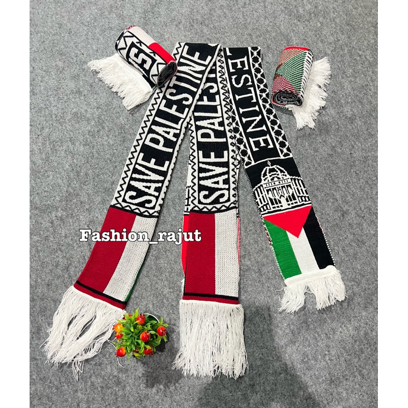 Jual Syal Palestina / Syal Rajut Palestina | Shopee Indonesia