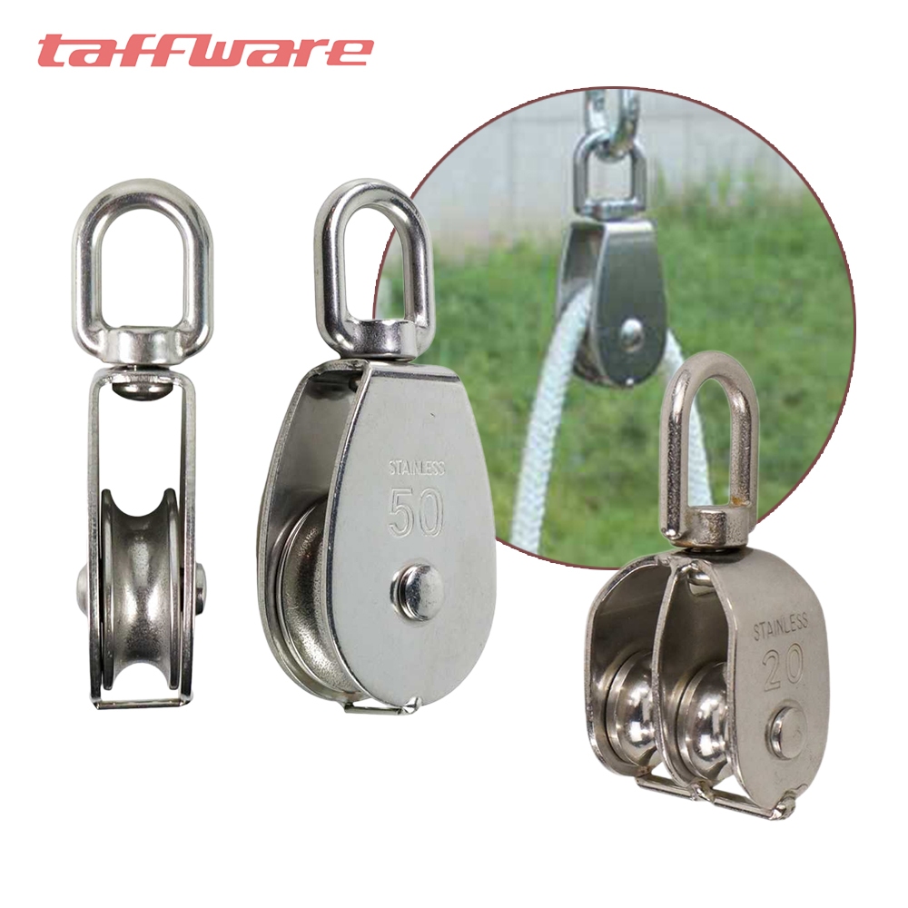 Jual Katrol Kerekan Mini Taffware Pully Angkat Barang Serbaguna Single ...