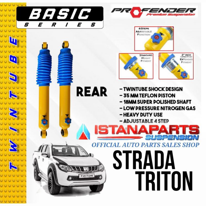 Jual Shock Breaker Shockbreaker PROFENDER ADJUSTABLE Strada Triton ...