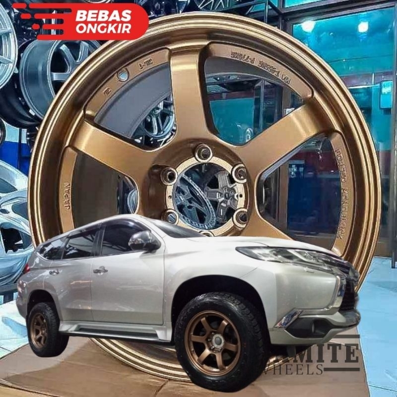 Jual VELG R18 MOBIL FORTUNER PAJERO HILUX STRADA TRITON FORD RANGER RING 18 LEBAR 9 OFFSET 0 ...