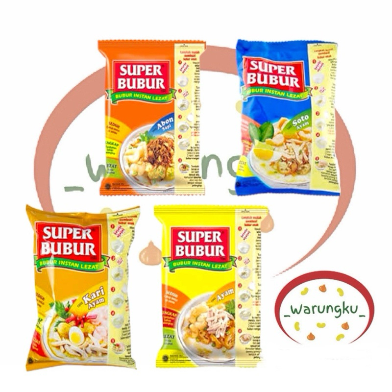 Jual Super BUBUR Aneka Rasa - 1 Pcs x 45gr | Shopee Indonesia