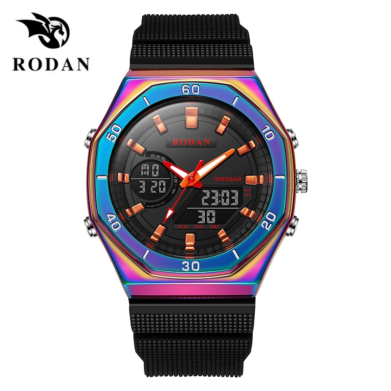 Jual RODAN 8003 JAM TANGAN OLAHRAGA ANTI AIR 30M ANTI KARAT UNISEKS ...