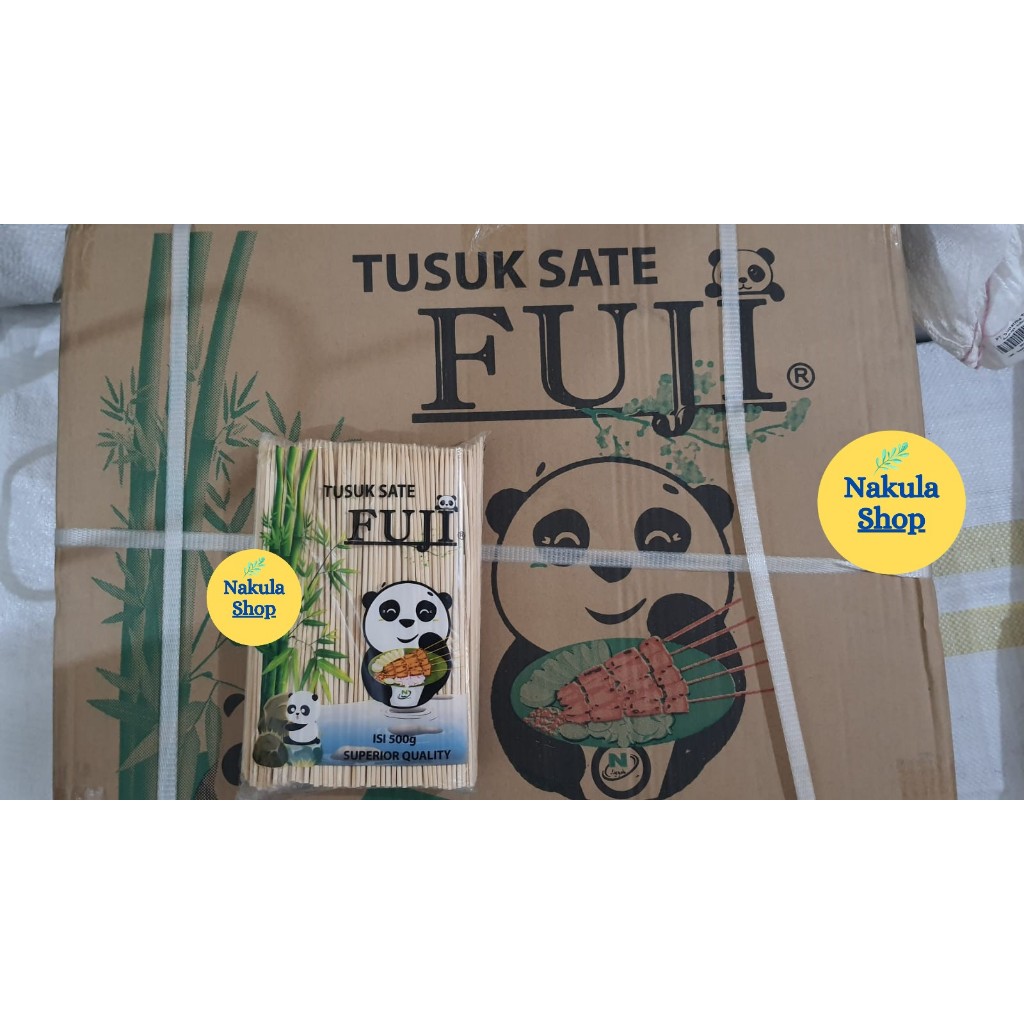 Jual Tusuk Sate Panda Import isi 500 Gram Bersih Kuat dan Halus ...