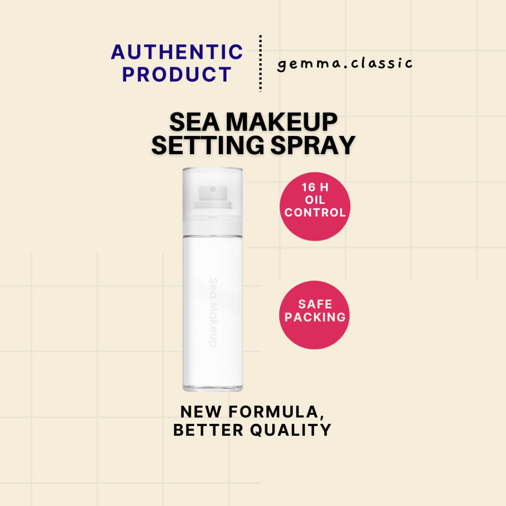 Jual (New Formula) Sea Makeup Lock It Matte Acne Setting Spray Untuk ...