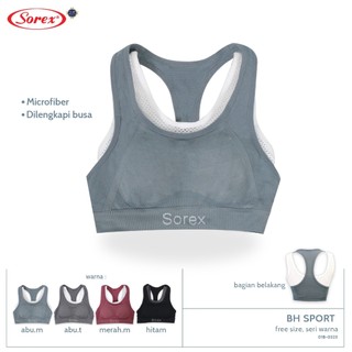 Jual BH Sport Bra Sorex Premium Bahan Microfiber Wanita Remaja Olahraga ...