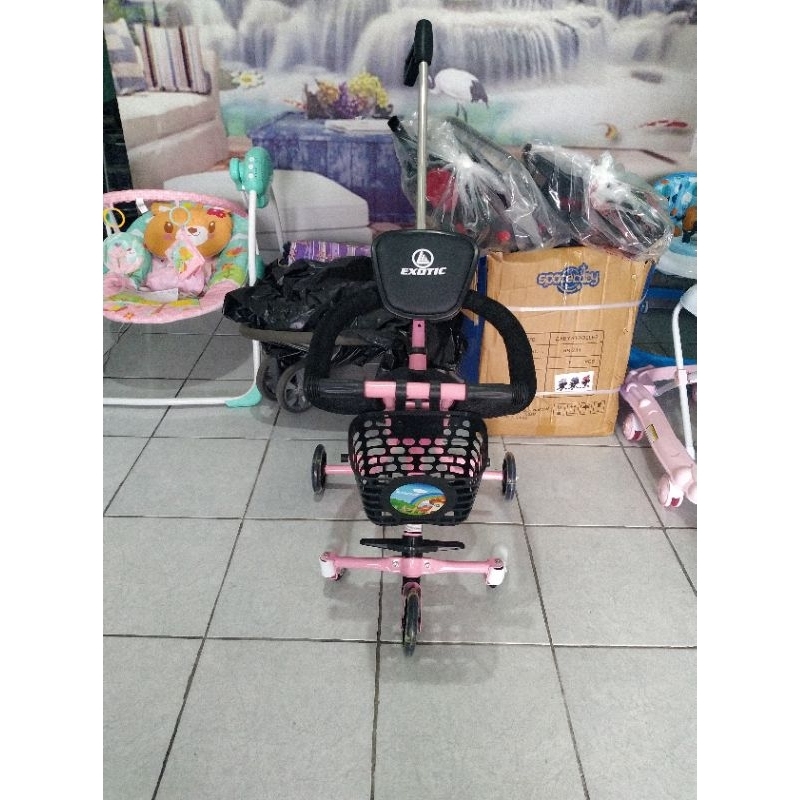Jual MAGIC STROLLER/STROLLER TRIKE EXOTIC LW 101 BARU GRESS | Shopee ...
