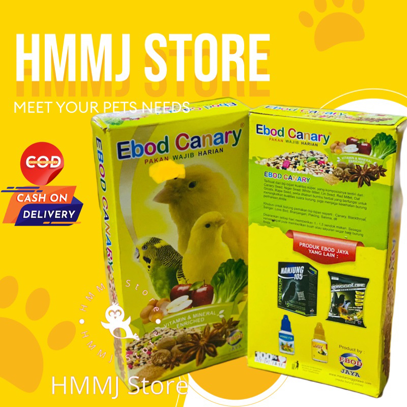 Jual [Bisa COD] EBOD CANARY PAKAN BURUNG KENARI Kemasan Dus | Shopee ...