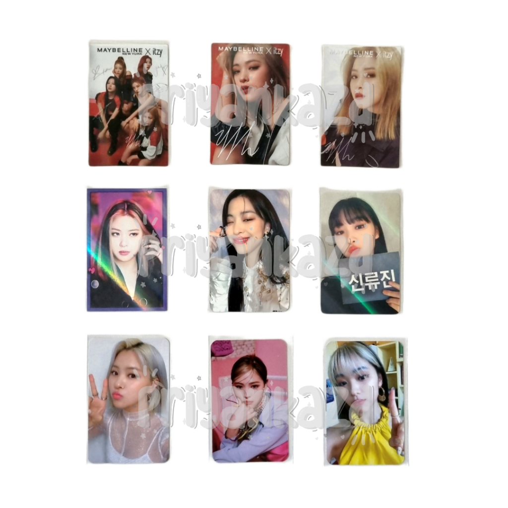 Jual itzy ryujin preorder benefit po maybelline 2 press play mecima ...