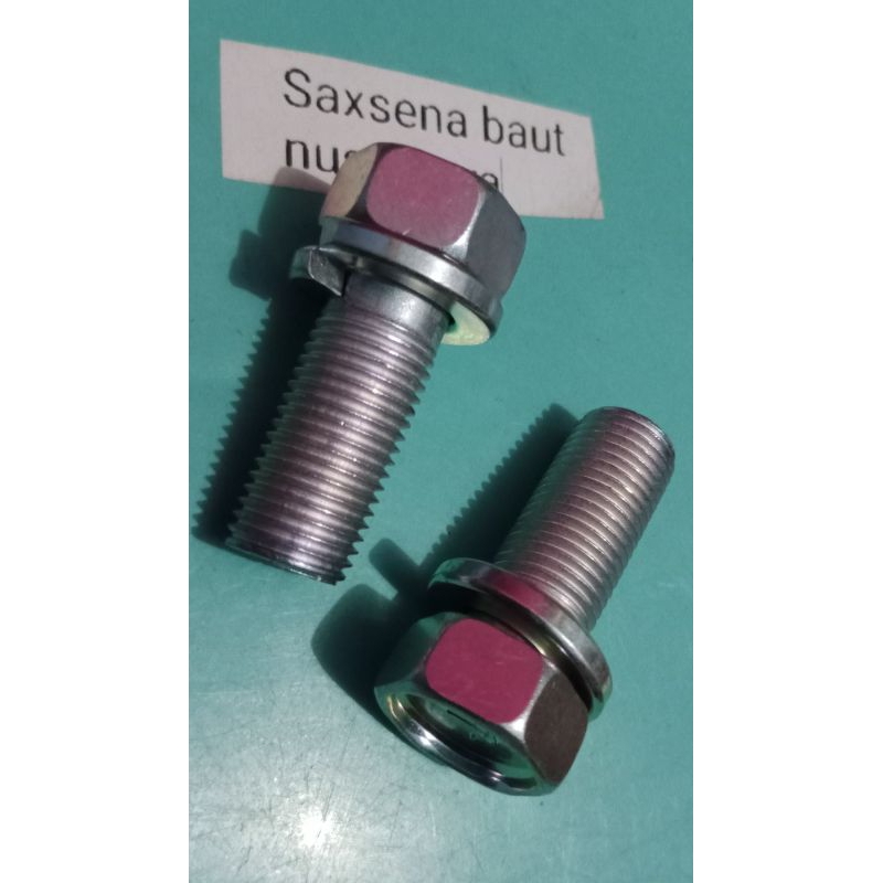 Jual baut ring per M12 x 3cm bahan original kunci 17 barang ori ...