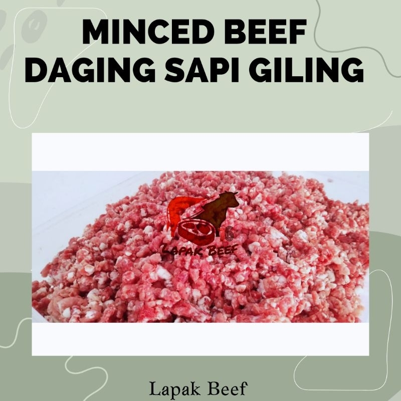 Jual MINCED BEEF / DAGING SAPI GILING | Shopee Indonesia