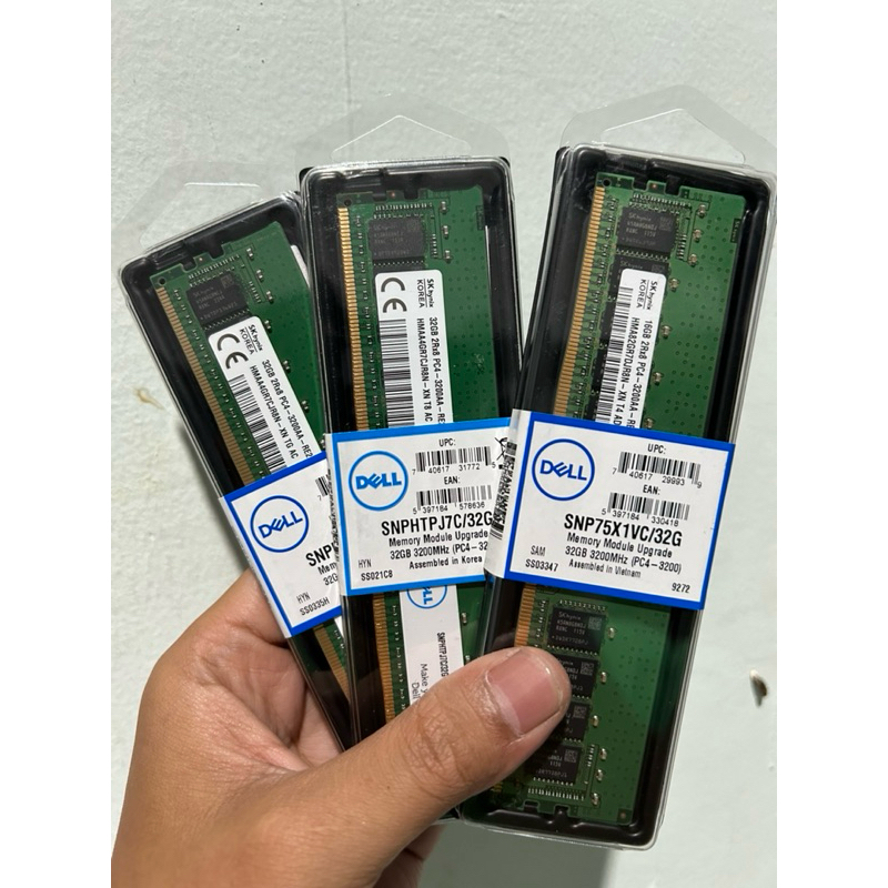 Jual DELL EMC RAM DDR 4 16/32GB ORIGINAL | Shopee Indonesia