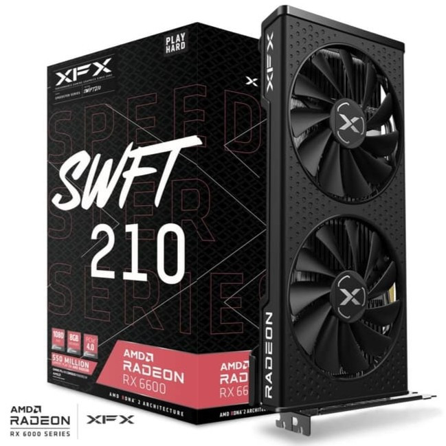 Jual VGA XFX SWIFT210 RX660 8GB DDR6 | Shopee Indonesia