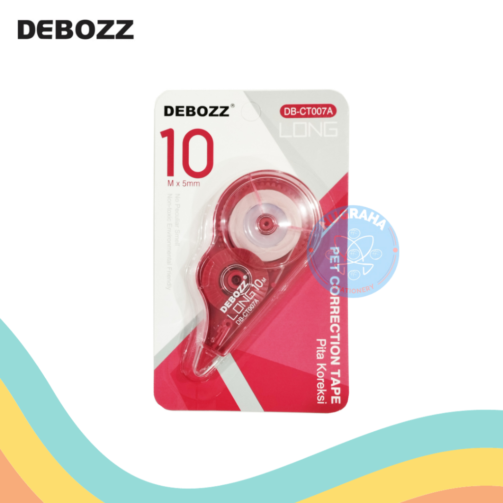 Jual CORRECTION TAPE DEBOZZ CT-007A (1 PCS) | Shopee Indonesia