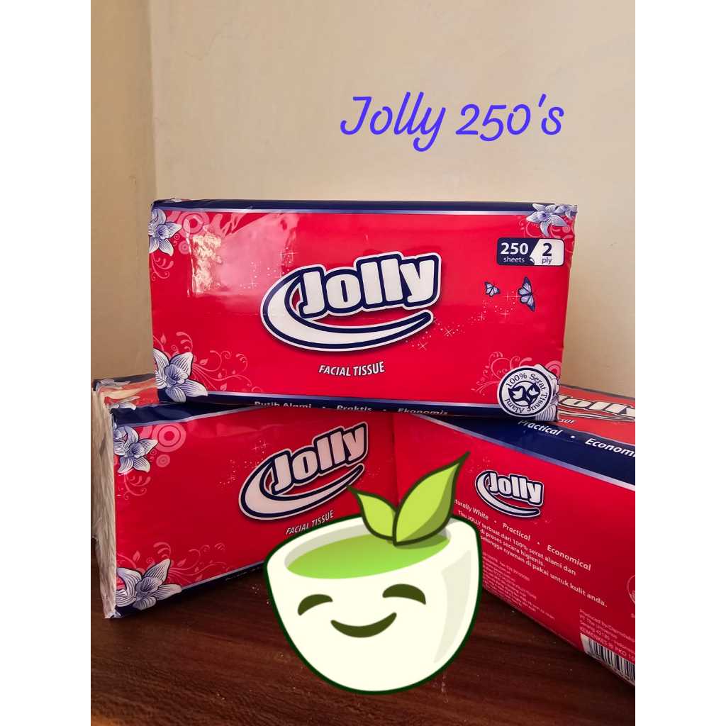 Jual TISSUE JOLLY FACIAL 250 SHEET WAJAH MAKAN TISU JOLI LEMBAR 2 PLY ...