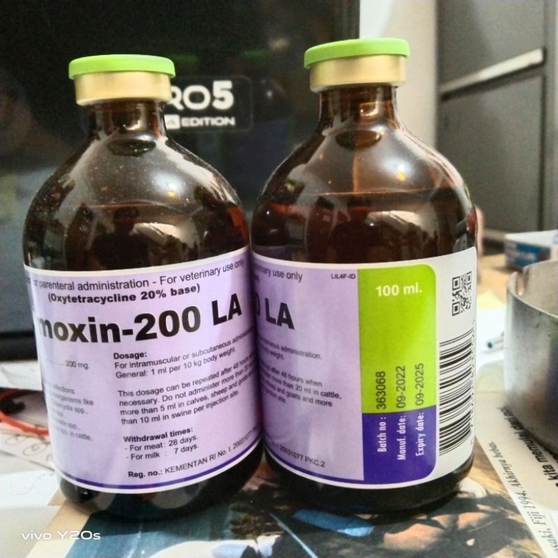 Jual Limoxin 200 LA, obat saluran pencernaan, saluran pernafasan ...