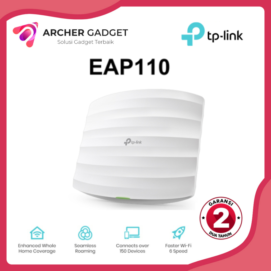 Jual Tp Link Eap110 300mbps Wireless N Ceiling Mount Indoor Access