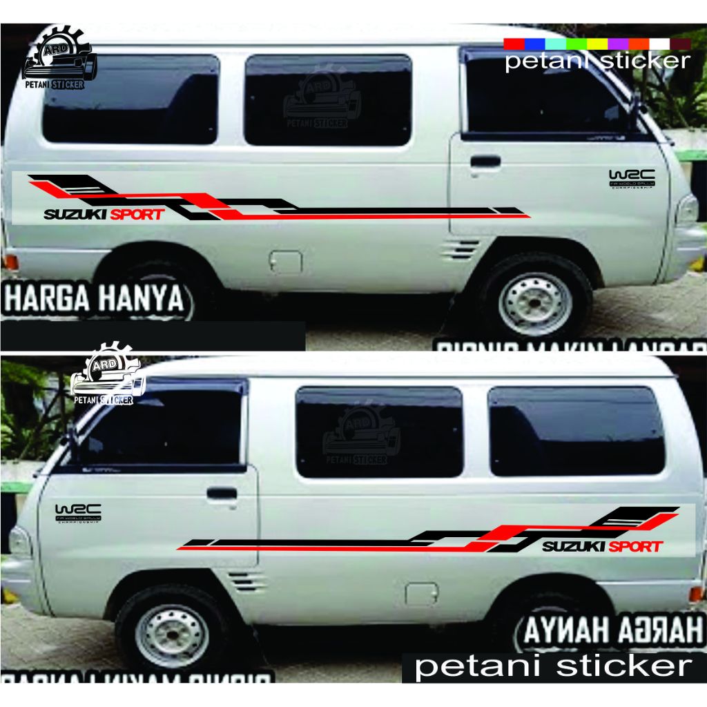 Jual STIKER STICKER MOBIL SUZUKI CARRY LIST CARRY ST CARRY FUTURA ...
