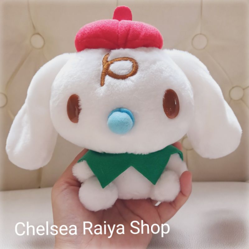 Jual Boneka Plush Sanrio Cinnamoroll Milk Kostum Strawberry 15cm ...