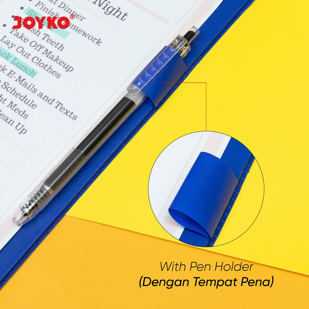 Jual Clipboard Papan Jalan Alas Ujian Joyko CLB-61 F4 | Shopee Indonesia